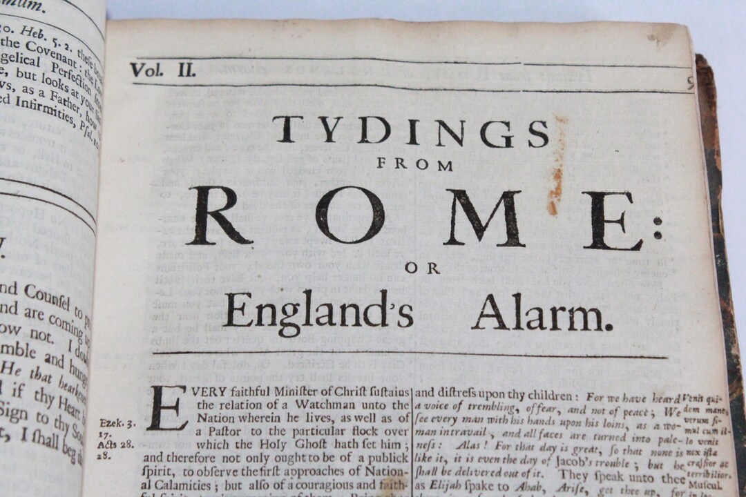 Early Christian Text, Extremely Rare First Edition 1701. the Works of ...
