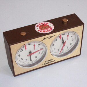 Vintage Jerger Chess Clock, Working Order and in Original Box - Etsy