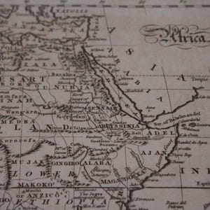 Three Antique Maps of Africa, 18th Century, All Original. - Etsy