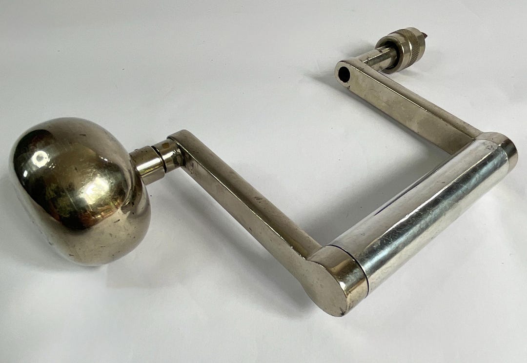 Antique Medical, Antique Surgical Hand Brace, Trephine Drill, Early ...