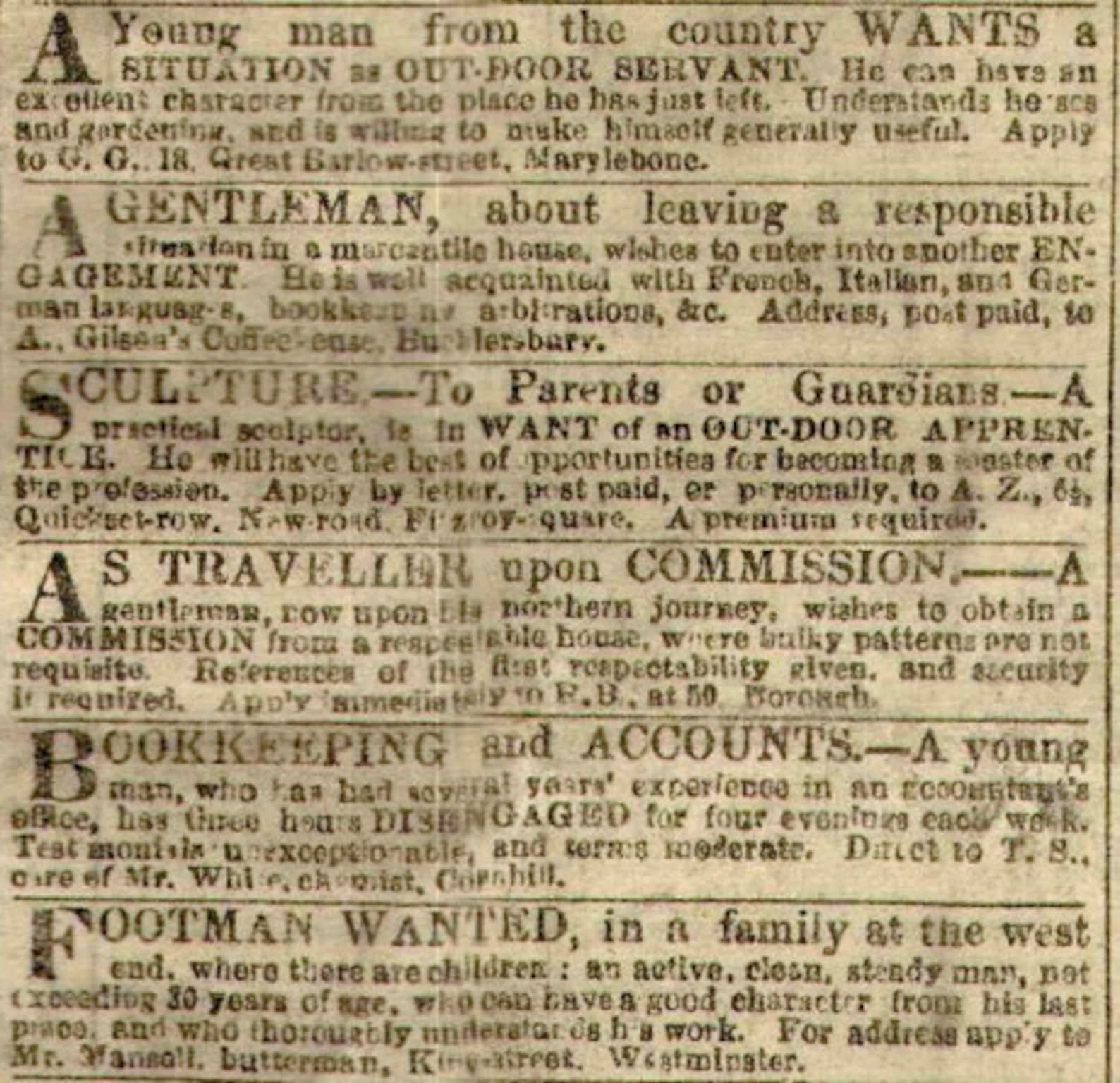 1840 Edition of the Times, London. Antique Newspaper. - Etsy