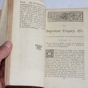 Antique Book, Church Reformation. 1758. - Etsy