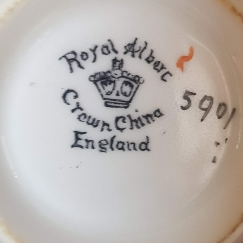 Royal Albert Crown China Tea Set. Original First Quality Art - Etsy