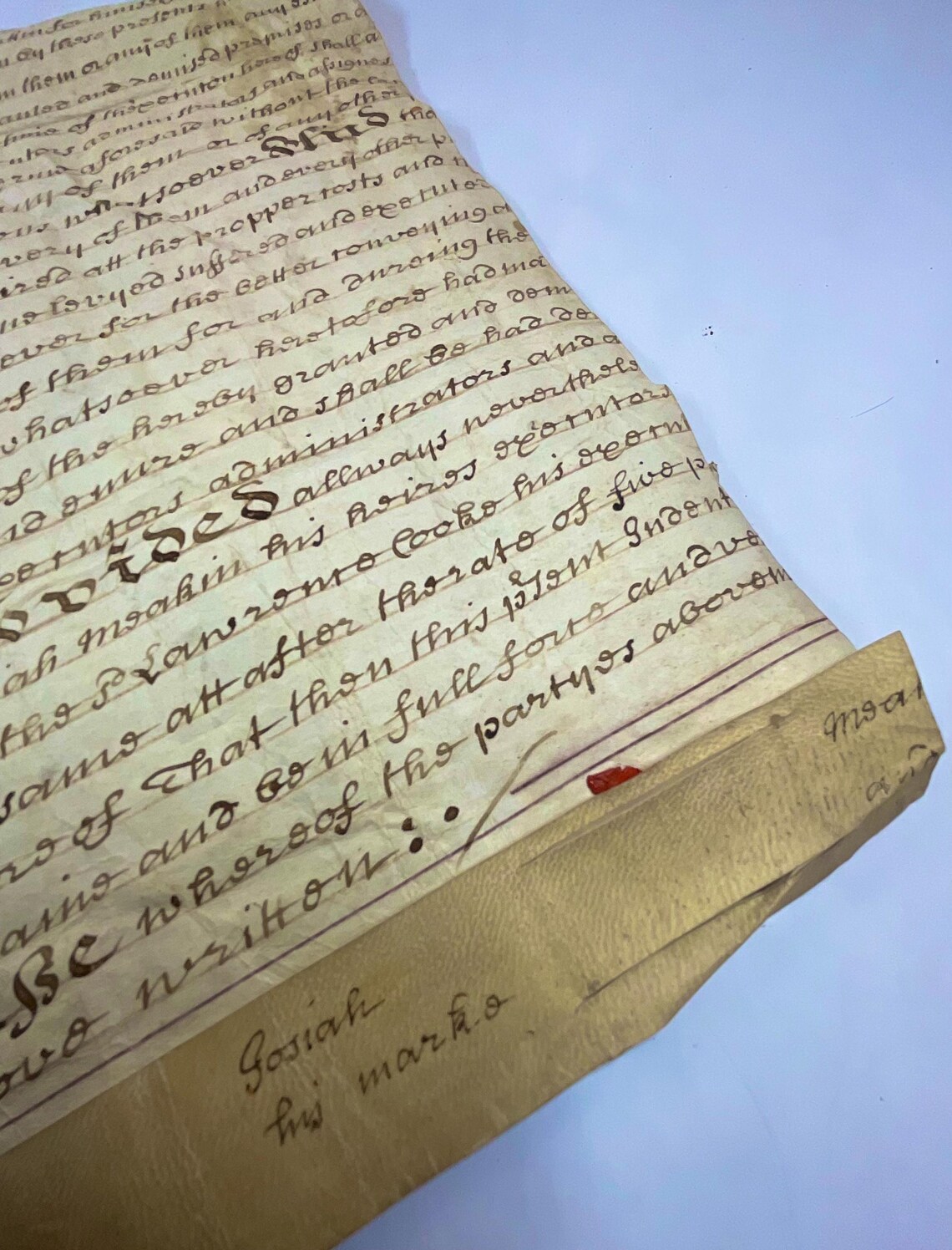 Original Unique Document on Vellum Dated 1720. Ephemera/documents. - Etsy