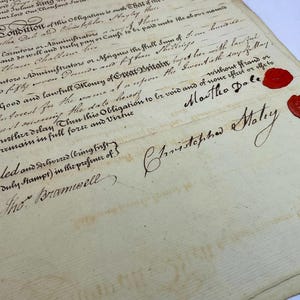 Original Document From 1786 With Seals. Ephemera/documents. - Etsy