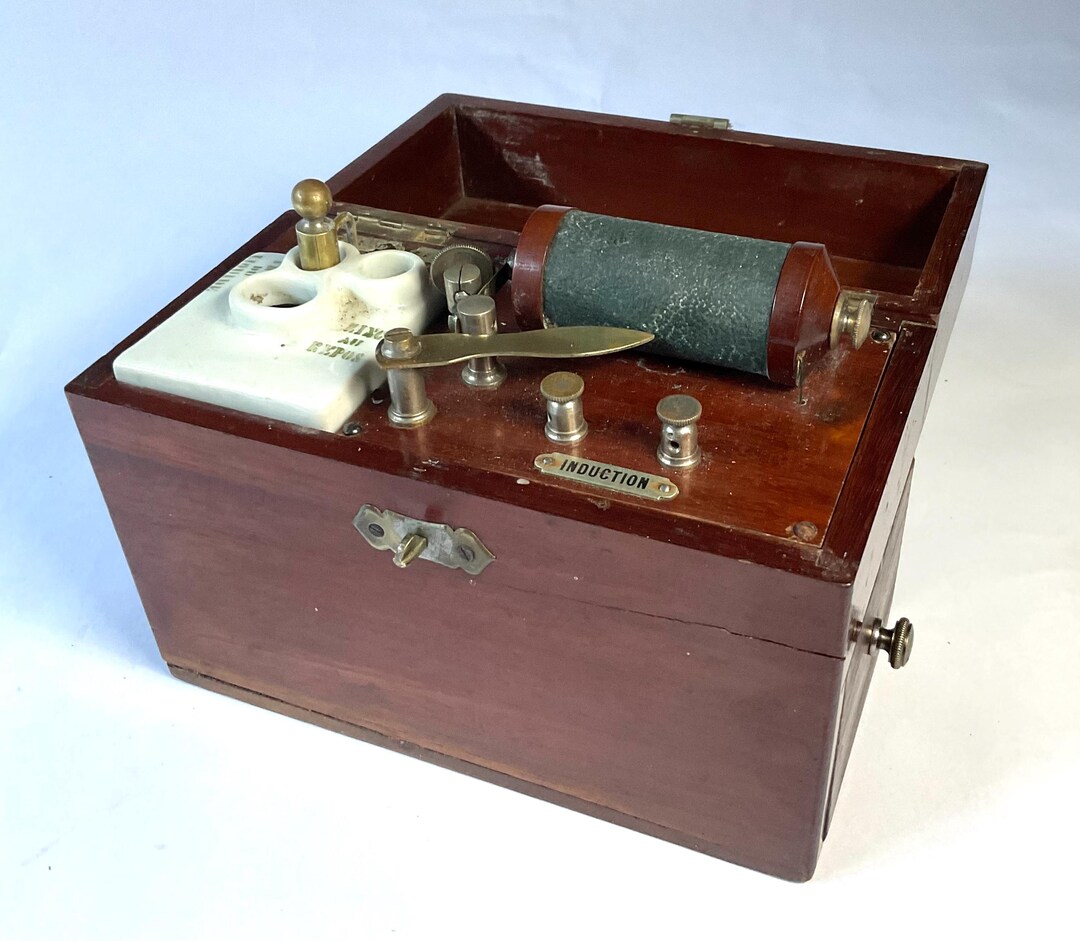 Antique Medical Device Electric Coil Machine, 19th Century. French. - Etsy