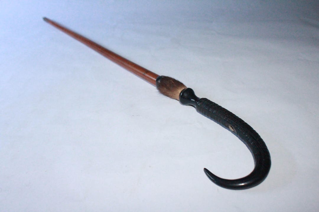 Vintage Walking Stick, Goat's Horn. - Etsy