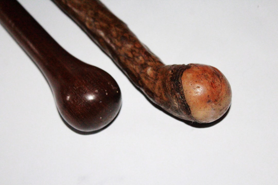 Two Antique Walking Sticks, Rare Sticks - Etsy