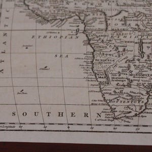 Three Antique Maps of Africa, 18th Century, All Original. - Etsy