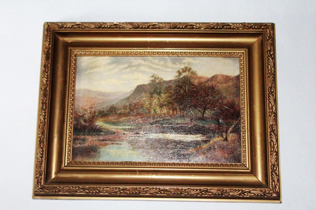 Original Oil Painting. Wall Art. Home Decor. Antique Painting. - Etsy