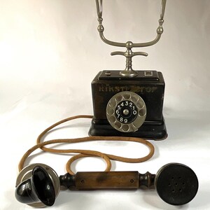 Antique Swedish Telephone. Rare Item. - Etsy