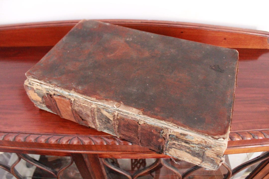 Antique Family Holy Bible 1811 - Rare Bible With Family Record and ...