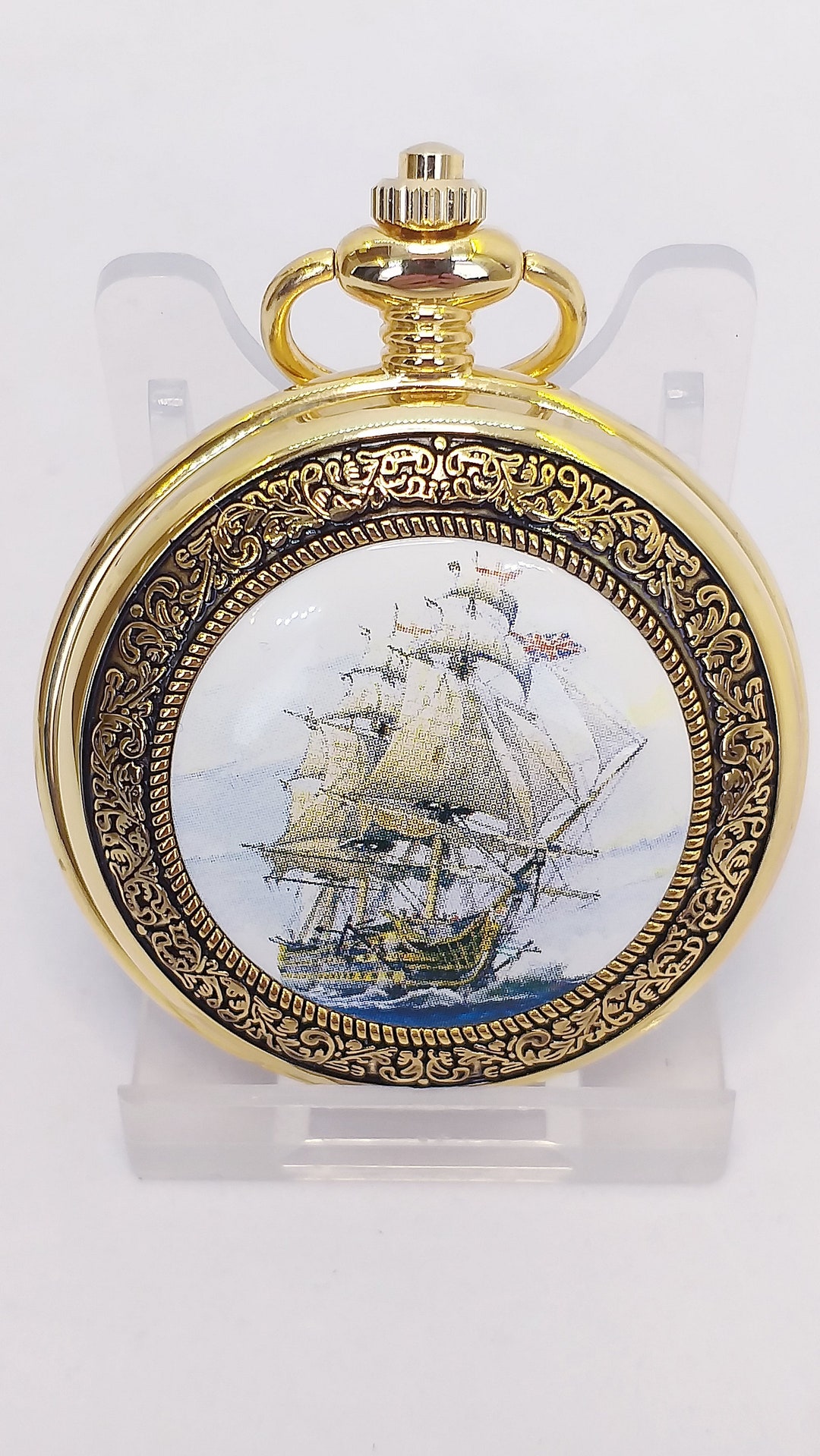 HMS Victory, Pocket Watch by Westminster Collection - Etsy