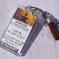 The Phantom of the Opera Broadway Musical Ticket Keychain - Etsy