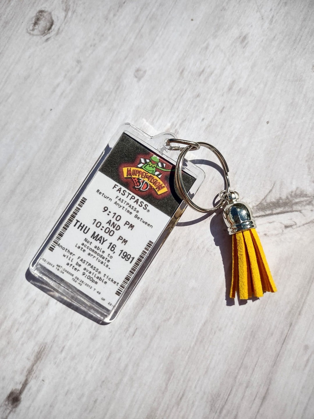Muppet Vision 3D Fastpass Keychain - Etsy