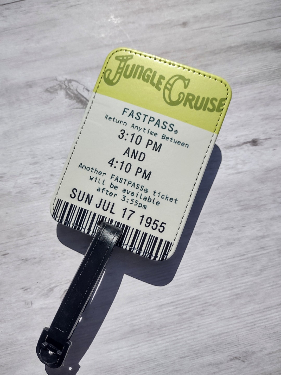 Jungle Cruise Fastpass Luggage Tag - Etsy