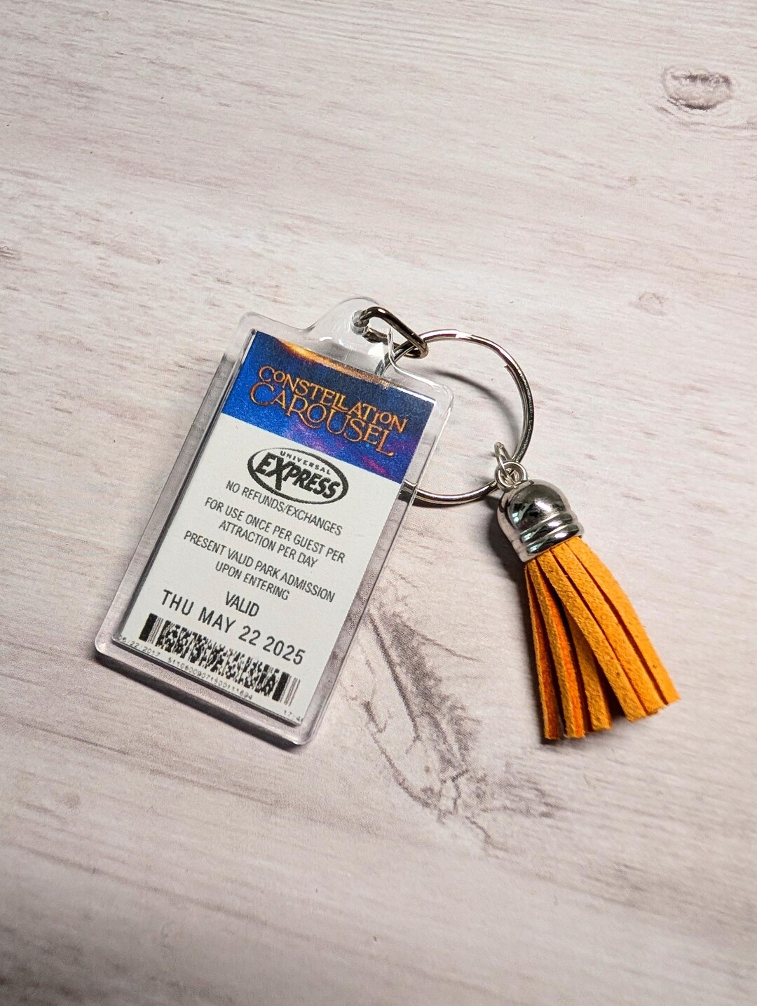 Constellation Carousel Express Pass Keychain - Etsy
