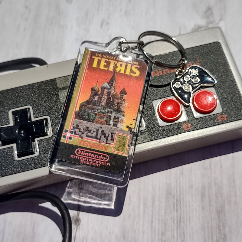 Tetris Keychain - Etsy