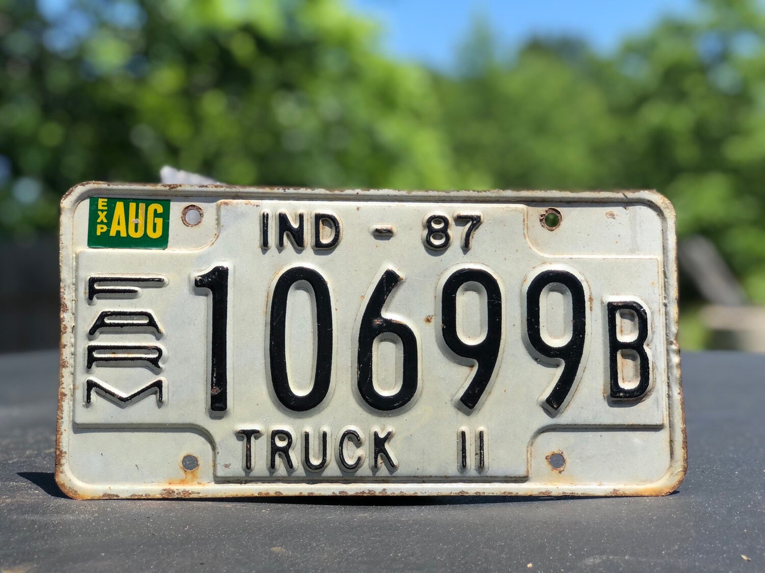 Vintage Indiana License Plates - Etsy