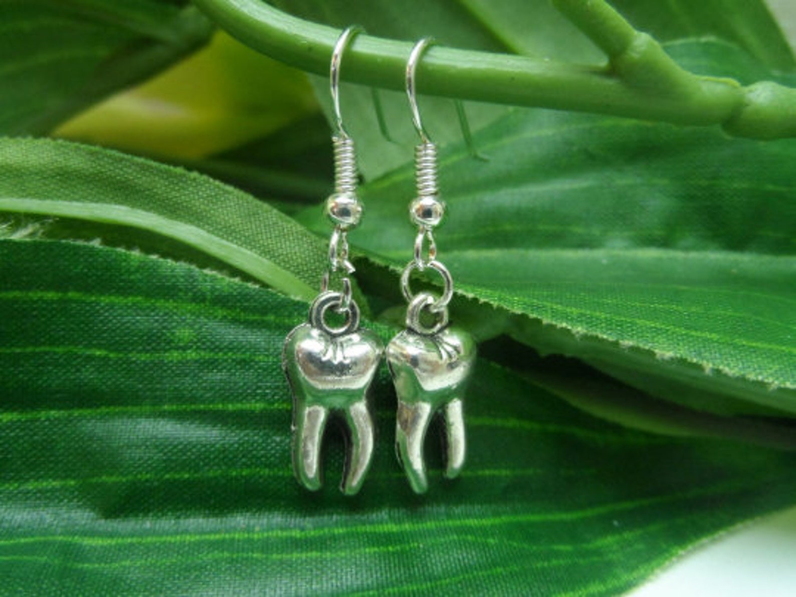 Tooth Dangle Earrings, Tooth Earring, Dangle Earrings, Novelty Earrings ...