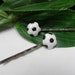 Set of 2 Football Bobby Pins, Girls Bobby Pins, Football Hairclips ...