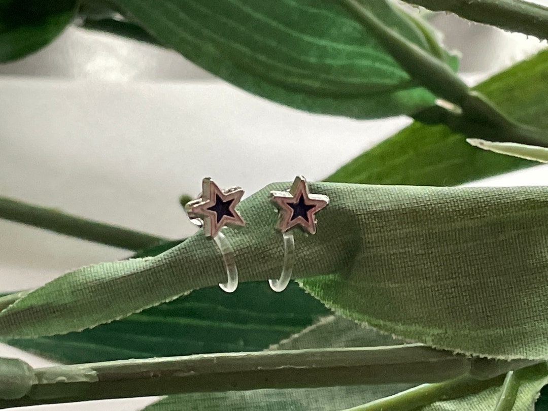 Mini Star Clip on Earrings Girls Clip on Earrings Clip on - Etsy