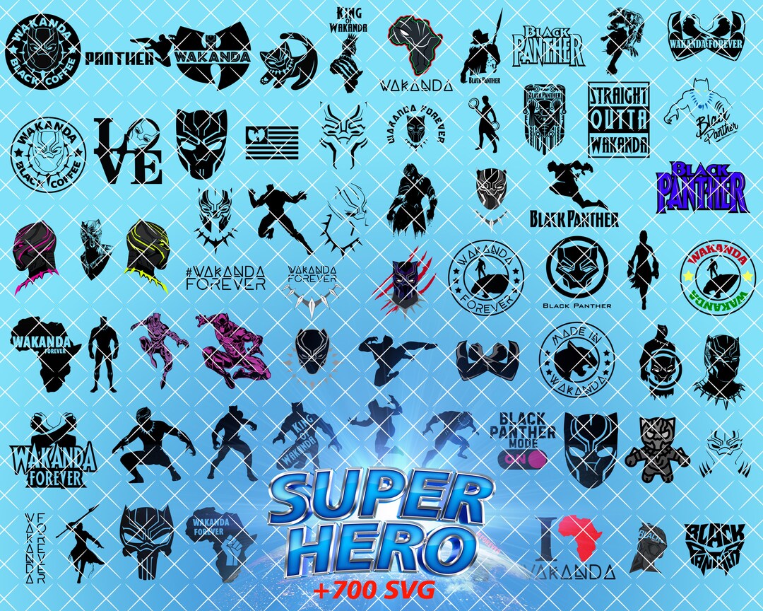 Super Heroes Digital Bundle, Cut File SVG for Cricut ,printable , PNG ...