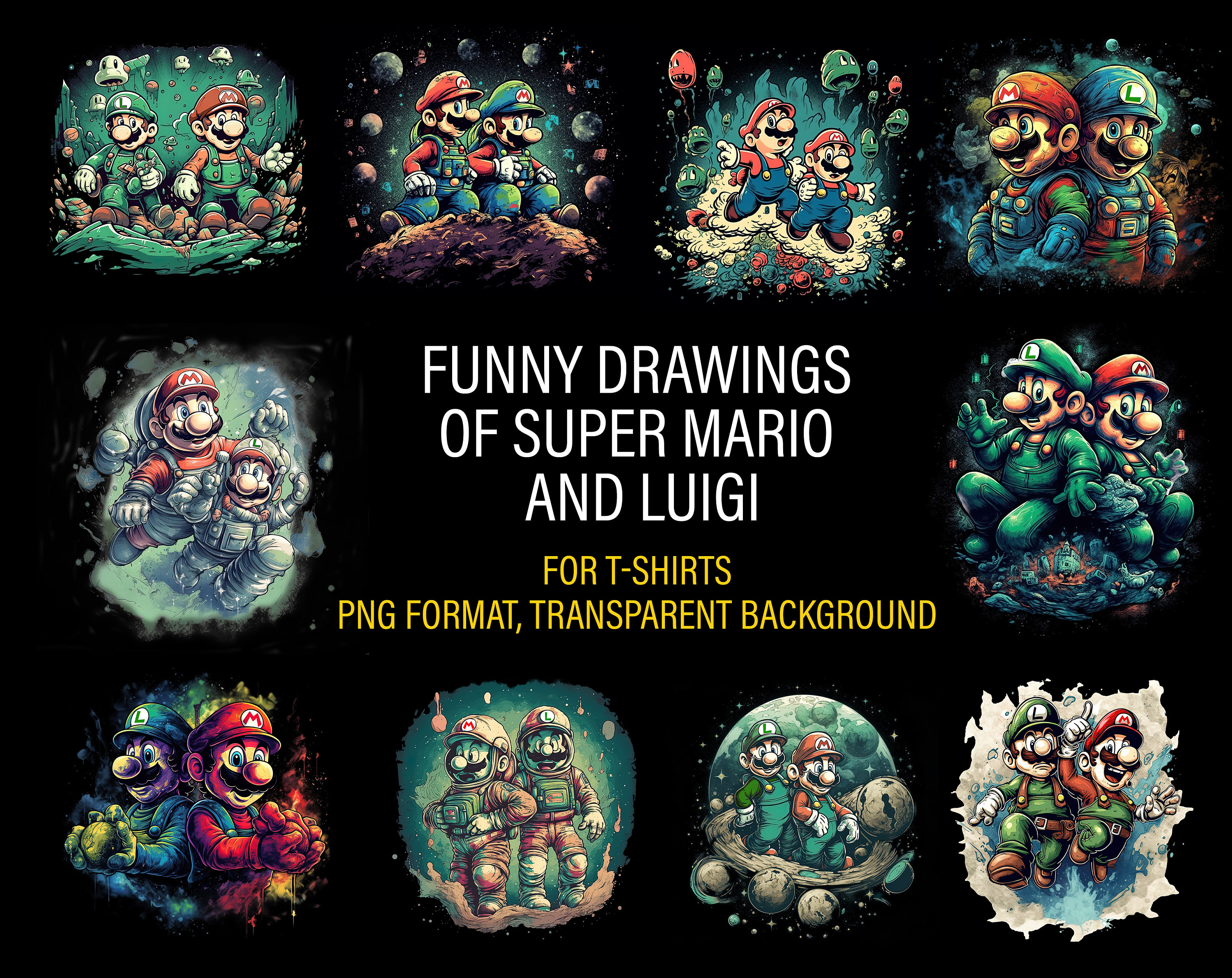 Funny Mario And Luigi