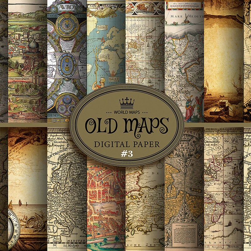 Old Map - Etsy