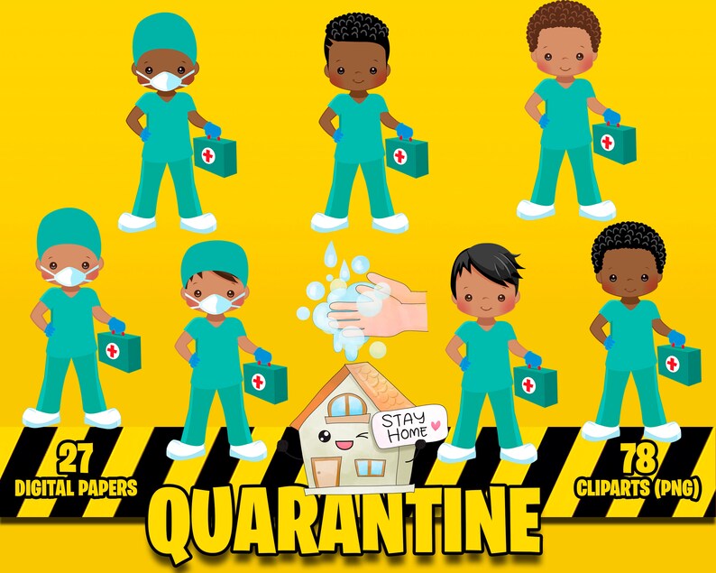 Quarantine Digital Kit | Scrapbook - Etsy