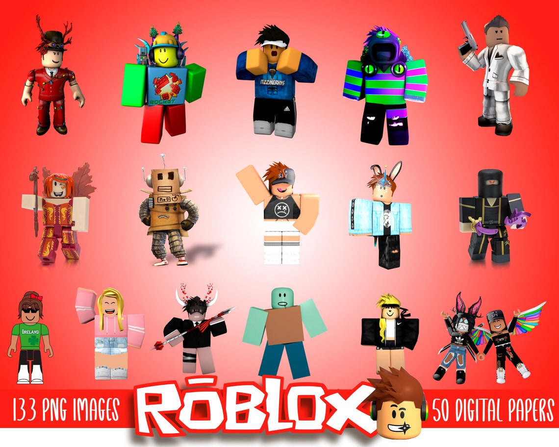 ROBLOX Digital Kit Scrapbook | Etsy