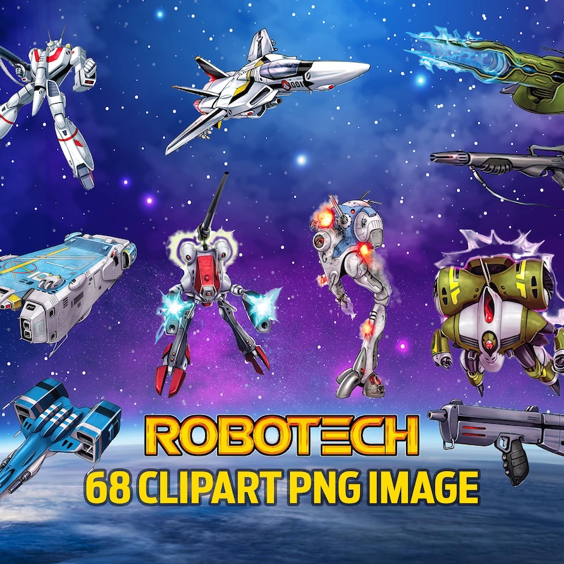 Robotech Svg - Etsy