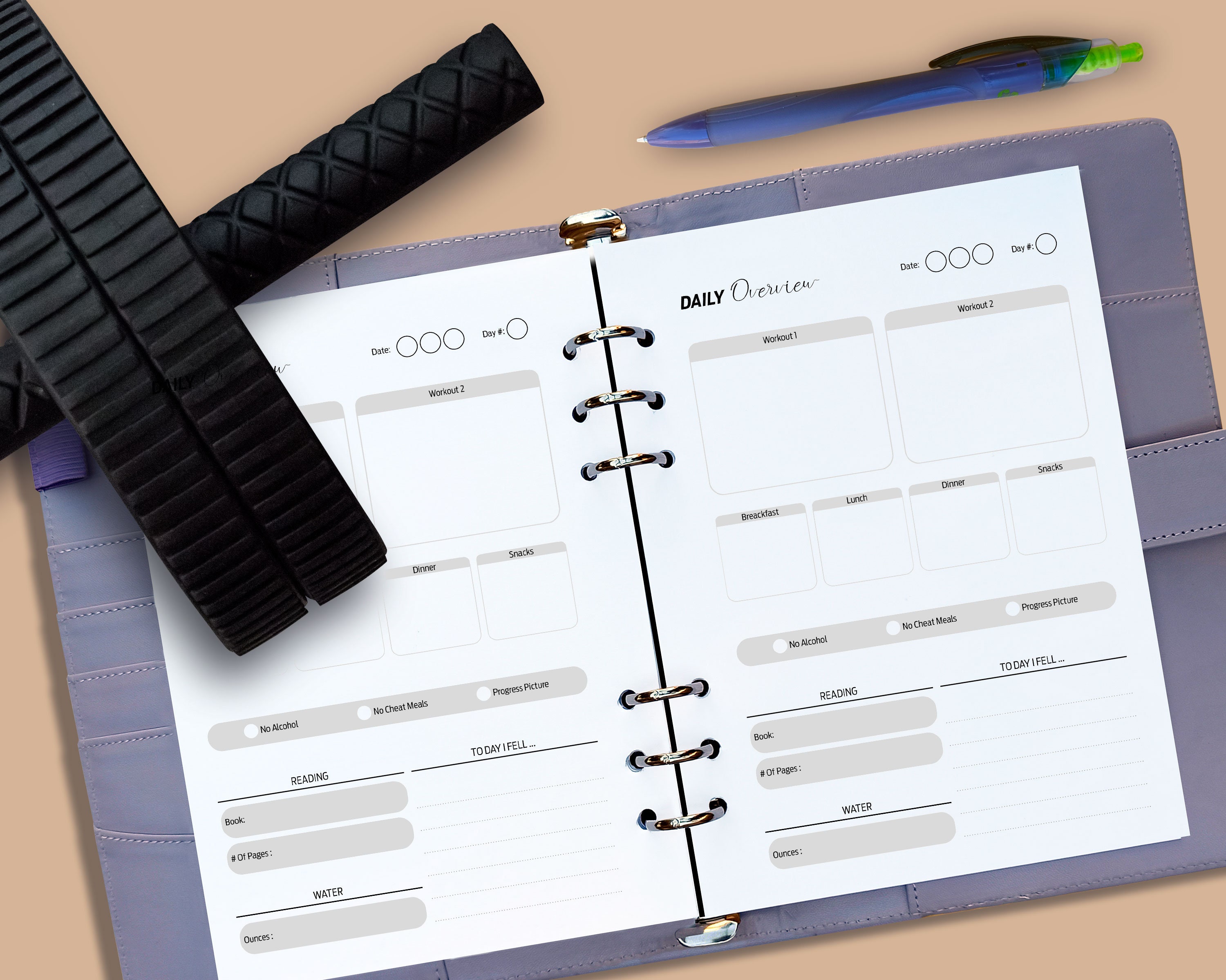 75 Hard Challenge Progress Tracker Health Habit Tracker | Etsy