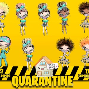 Quarantine Digital Kit | Scrapbook - Etsy