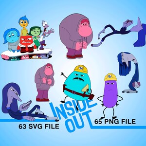 Inside Out Digital Kit | PNG and SVG Format - Etsy