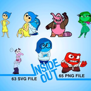 Inside Out Digital Kit | PNG and SVG Format - Etsy