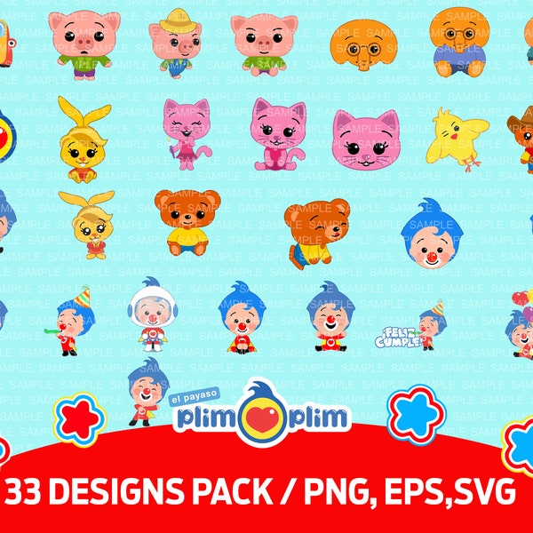 Plim Plim Svg or Png - Etsy