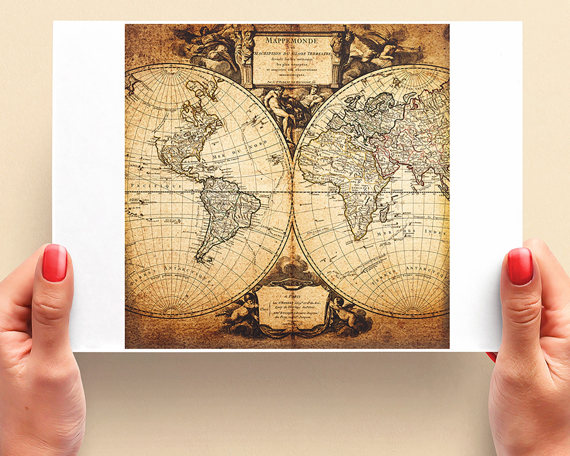 16 Old Maps #3 | Vintage Digital Maps - Etsy