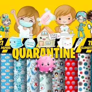 Quarantine Digital Kit | Scrapbook - Etsy