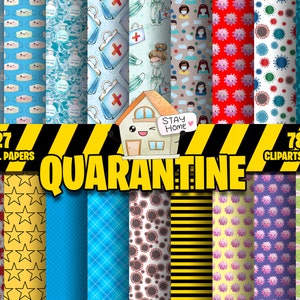 Quarantine Digital Kit | Scrapbook - Etsy