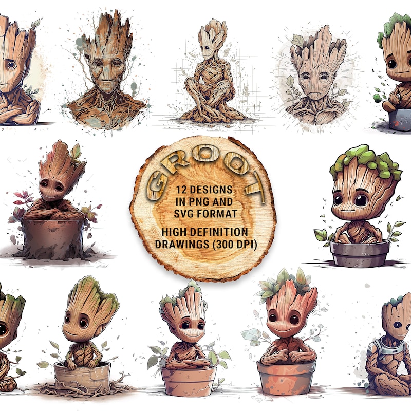Groot Svg - Etsy