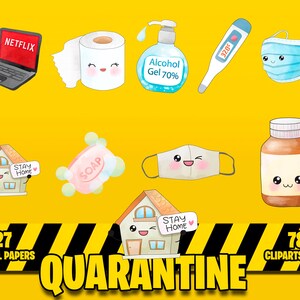 Quarantine Digital Kit | Scrapbook - Etsy