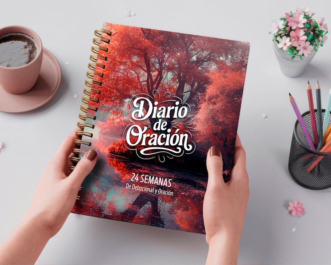 Diario De Oración | 24 Semanas De Devocional Y Oración | Tamaño Carta ...