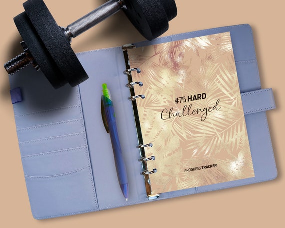 75 Hard Challenge Progress Tracker Health Habit Tracker | Etsy