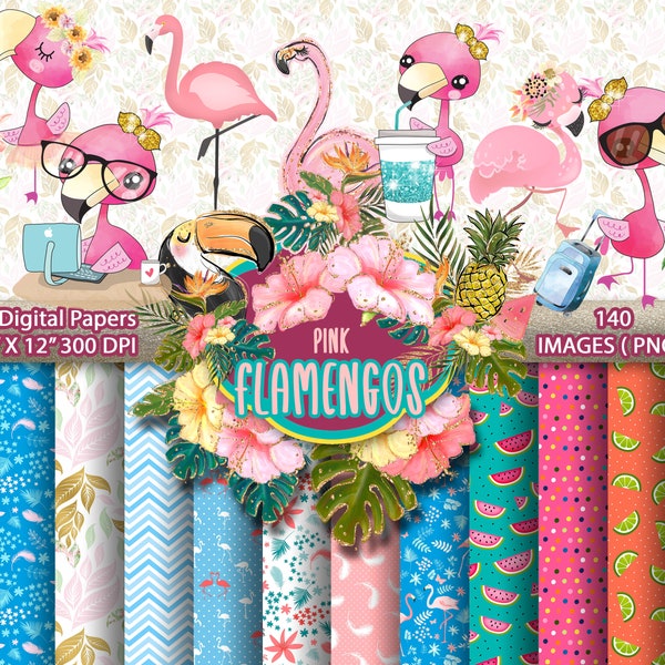 Flamingo Paper - Etsy UK