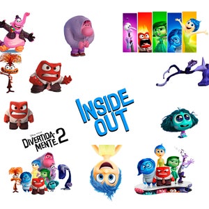 Inside Out Digital Kit 1 and 2 | PNG File Format | Contains Clipart ...