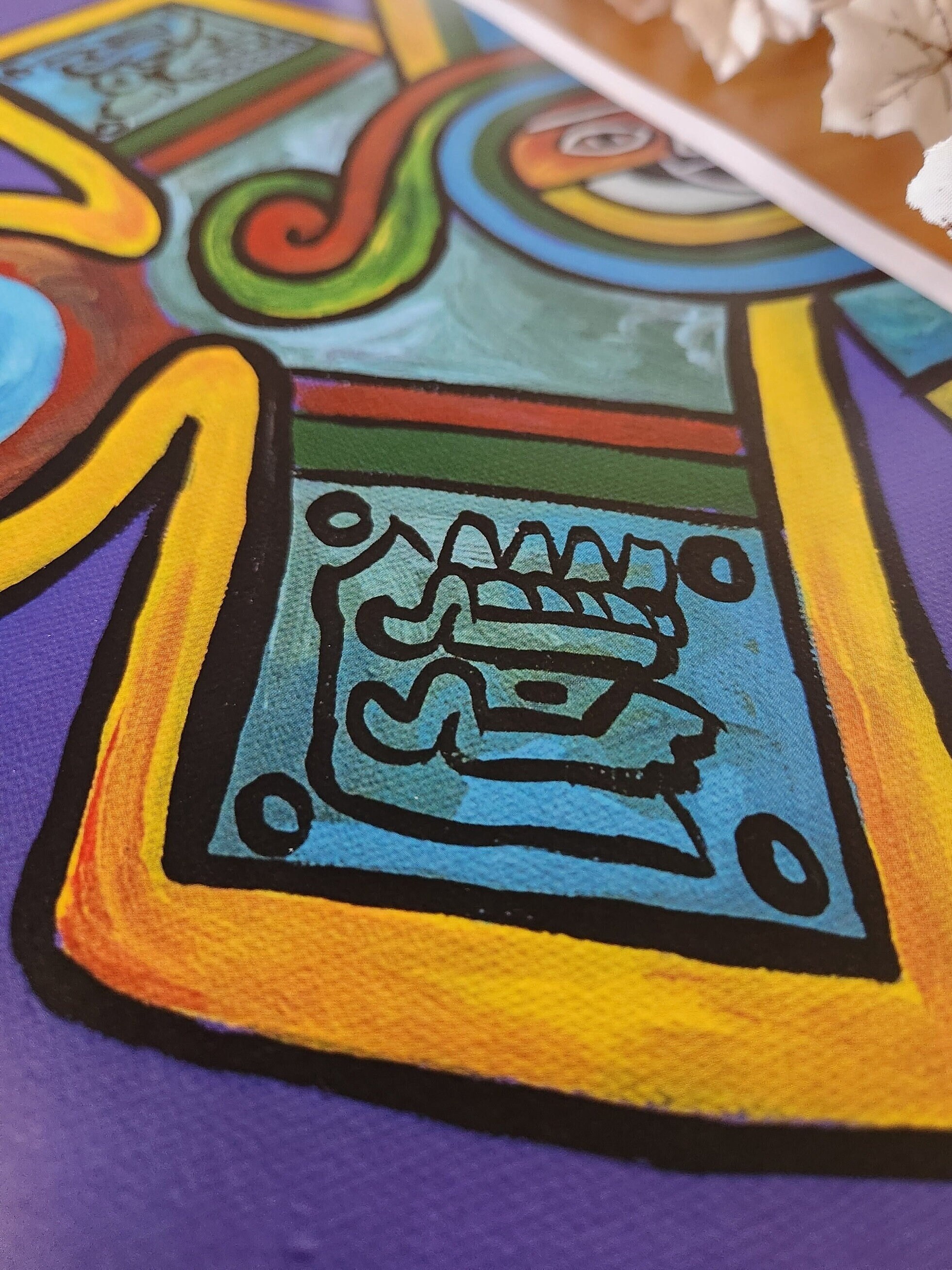 Aztec Art Print 12 X 18 Inches Mexican Wall Decor, Aztec Print, Mexico ...