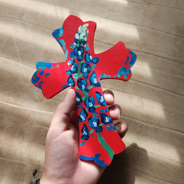 Handpainted Cross - Etsy