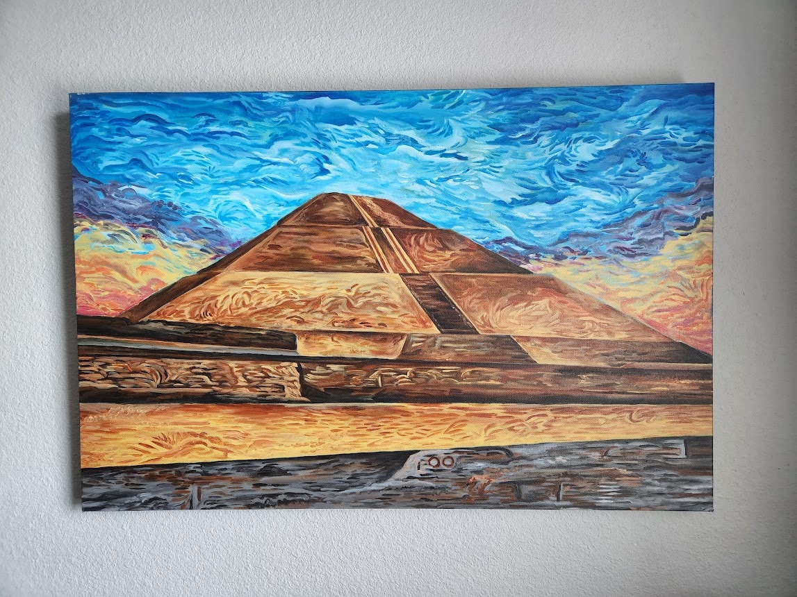 Olmec Pyramids Clipart