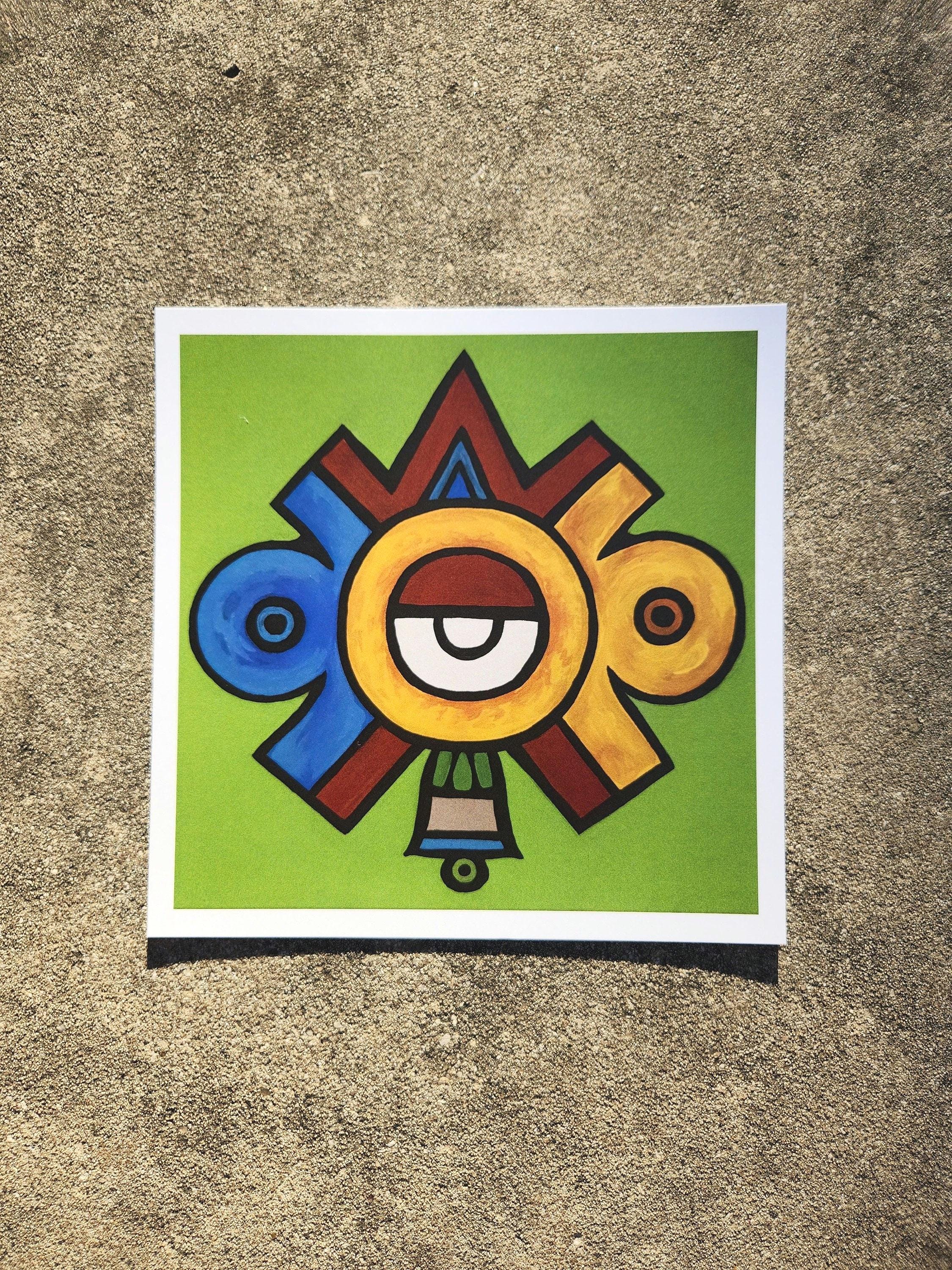 Nahui Ollin By Sirgeva On Deviantart Smbolos Aztecas Smbolos Mayas